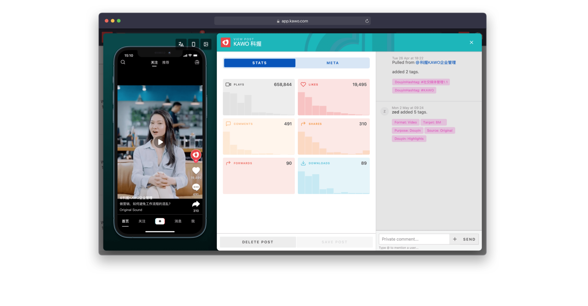 Douyin Data Performance Analytics | KAWO 科握